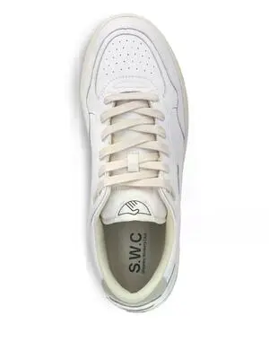 S.W.C STEPNEY WORKERS CLUB Pro-cup 01 Leather Trainers