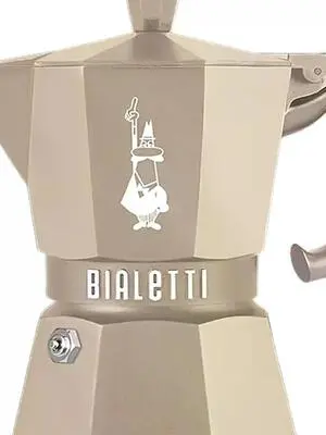 BIALETTI Steel Coffee Pot - Neutrals