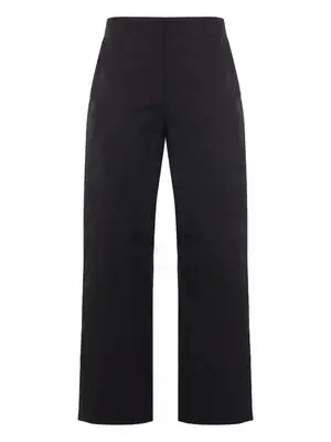 Gucci Button-fastening Twill Trousers - Black