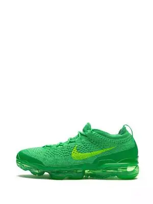Nike Vapormax 2023 Flyknit "shock" Sneakers - Green