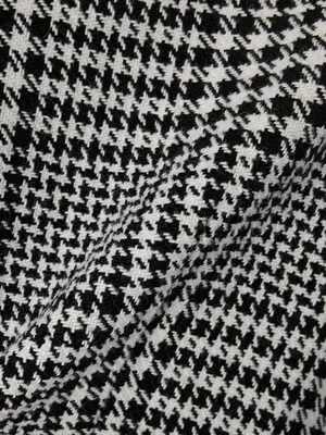 SELF-PORTRAIT Crystal-embellished Houndstooth Blazer