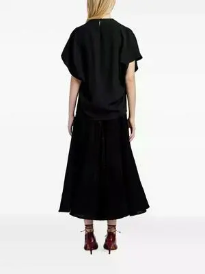 Proenza Schouler Etta Blouse - Black