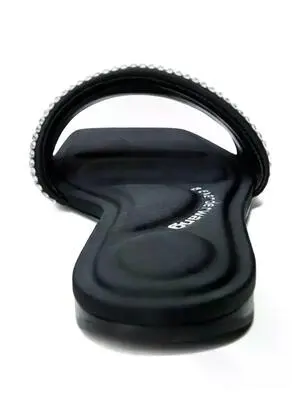 Alexander Wang Satin & Crystal Hotfix Vy Sandals