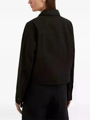 Marc O'polo Cropped Jacket With Notched Lapel