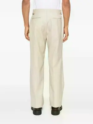 FURSAC Sand Beige Wool Trousers