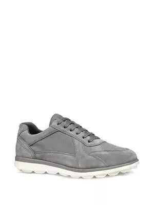 Geox Spherica Mesh Panel Sneakers - Grey