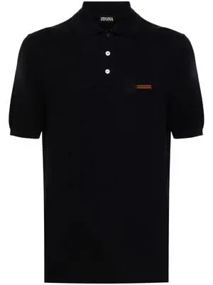 Zegna Logo Polos For Men