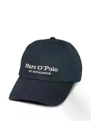 Marc O'polo Logo Embroidered Baseball Cap - Blue