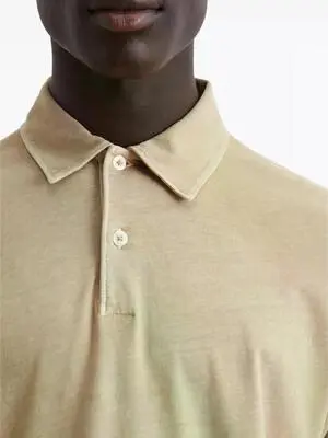 Marc O'polo Button-up Polo Shirt - Neutrals