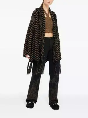 Alanui Shady Beach Single-breasted Coat