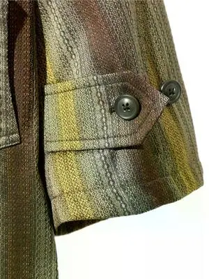 Needles Balcollar Striped Coat