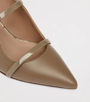 MALONE SOULIERS Leather Maureen Mules 45 - Neutral