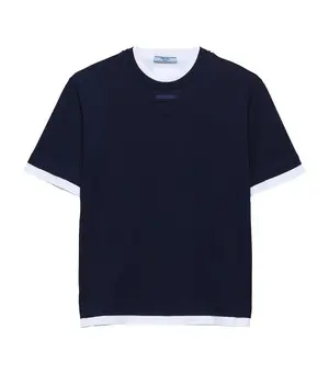 Prada Trimmed T-shirts For Women