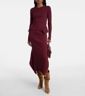 GIANVITO ROSSI Elise Suede Pointed Toe Boots