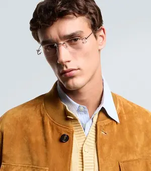 Cartier Rimless Rectangle Eyeglasses