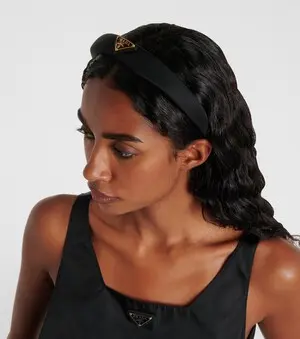 Prada Re-nylon Headband - Black