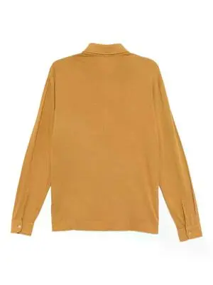 Massimo Alba Long-sleeve Polo Shirt - Orange
