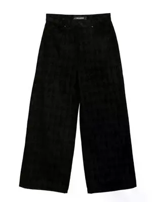 Karl Lagerfeld Wide-leg Denim Jeans