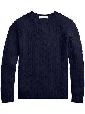 Ralph Lauren Purple Label Cable-knit Cashmere Sweater