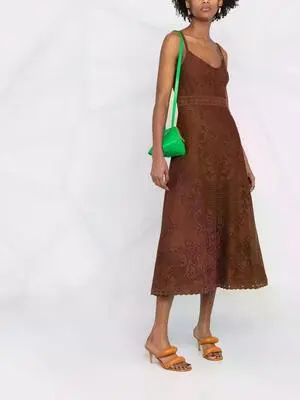 Valentino Garavani V Neck Day Dresses