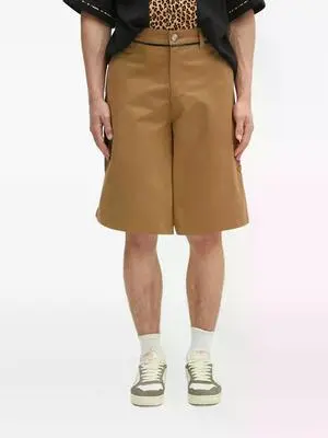 Martine Rose Beige Pocket-detail Shorts