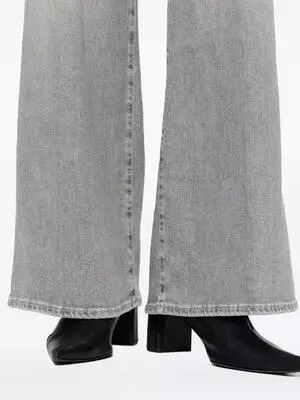 7 For All Mankind Lotta High-waisted Wide-leg Jeans