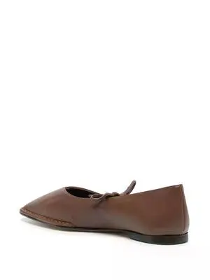 ALOHAS Sway Ballerina Shoes - Brown