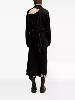 Ottolinger Ruffled Satin Dress