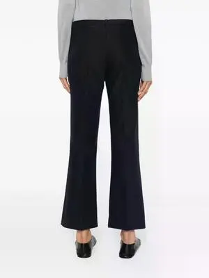 Max Mara Pressed-crease Flared Trousers