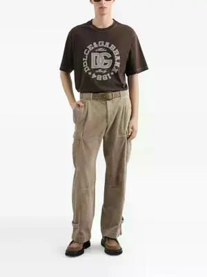 Dolce & Gabbana Logo-embroidered T-shirt