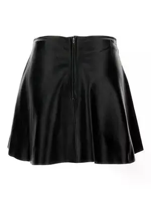 HAIKURE Leather Pleated Skirt