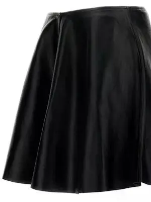 HAIKURE Leather Pleated Skirt