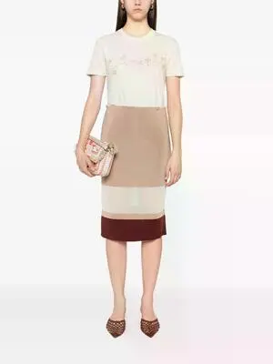 Fendi Sequin-embellished Logo T-shirt