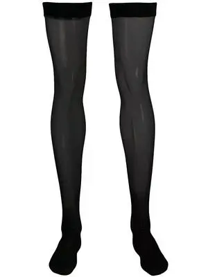 Wolford Individual 10 Stay-ups - Black