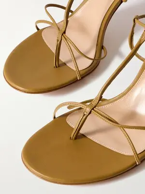 GIANVITO ROSSI Leather Lace-up Sandals