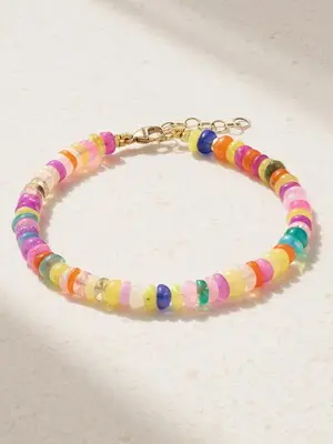 Jia Jia Gold Opal Beaded Bracelet - Multi