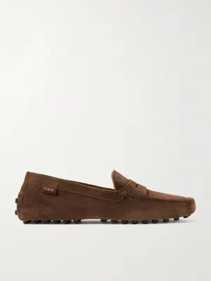 TOD'S Gommino Suede Loafers
