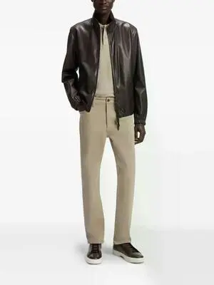 BOSS Gary Leather Sneakers