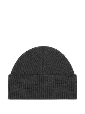 AMI Paris Wool Beanie - Grey