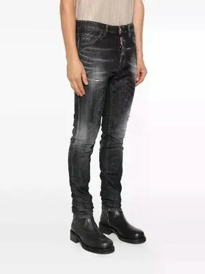Dsquared2 Faded Distressed Jeans