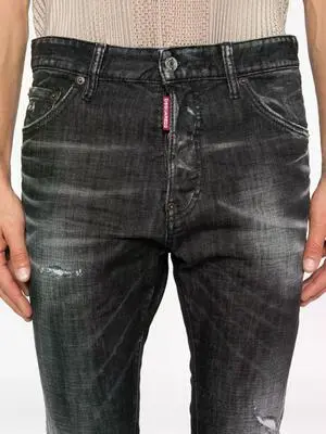 Dsquared2 Faded Distressed Jeans