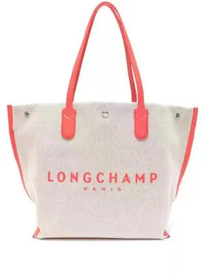 Longchamp Large Roseau L Tote Bag - Red
