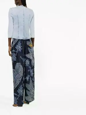 Isabel Marant Étoile Vanio Denim Corset Top