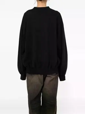 Mihara Yasuhiro Smiley Face Print Sweatshirt