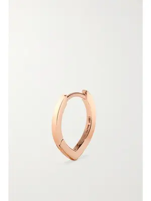 REPOSSI 18 Karat Rose Diamond Single Hoop Earring