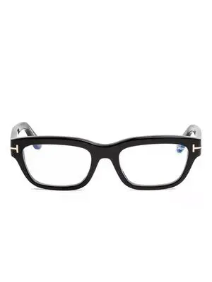 TOM FORD Rectangular Frame Glasses - Black