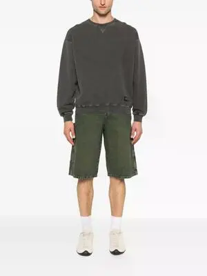 Dickies Denim Cargo Shorts With Multiple Pockets