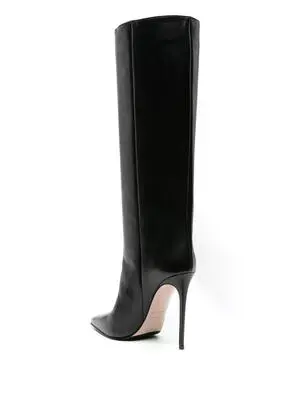 LE SILLA Eva 120mm Stiletto Heel Knee-length Leather Boots