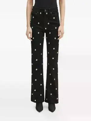 Fiorucci Embellished Flared Jeans