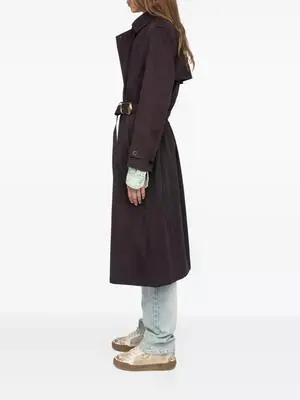 Zadig&Voltaire Kenar Double-breasted Trench Coat